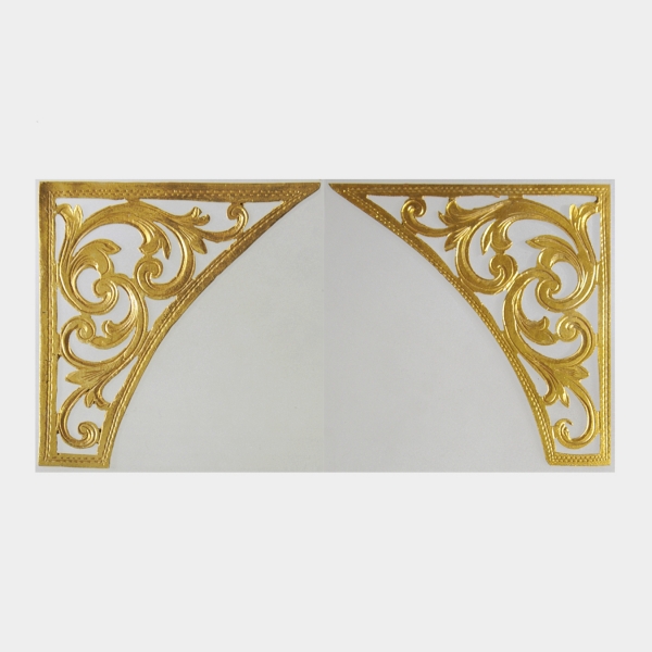 Ghezzi Design - Ziergitter L=59,5 x 59,5 mm R=58 x 58 mm ZG80002